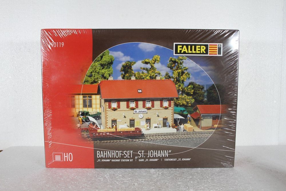 Faller 190119 Bahnhof Set St. Johann (Neu und originalverpackt) in ...
