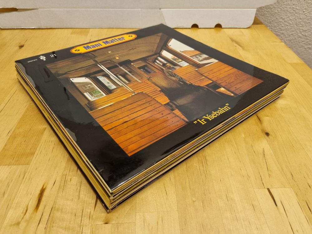 8x Schallplatten Schweizer Chanson aus den 70er und 80er | Kaufen auf ...