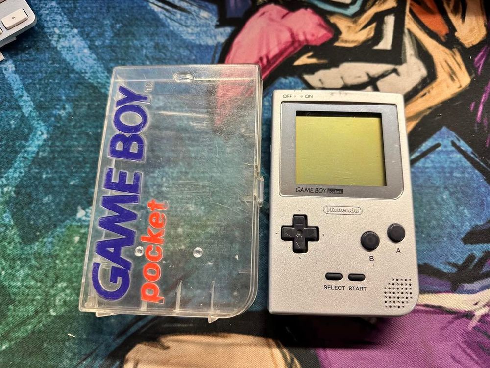 Console Nintendo Game Boy Pocket Silver + Original Case (Gebraucht) in ...