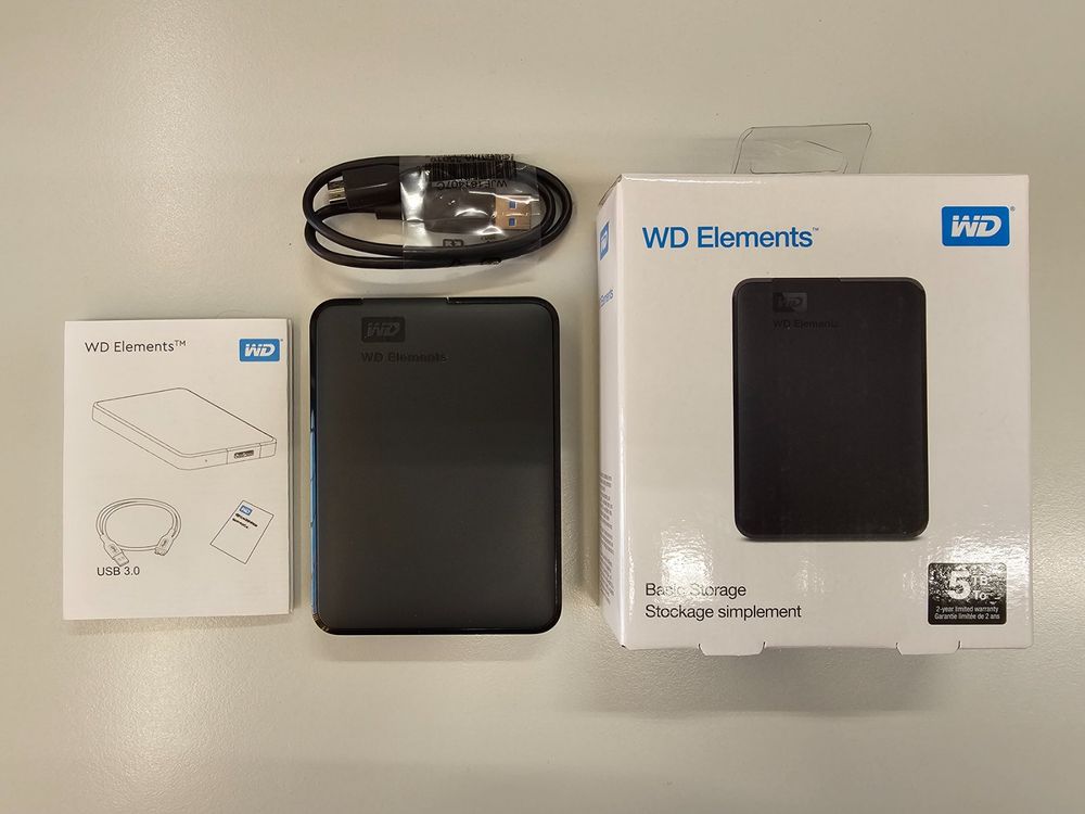 Externe 2,5“ Harddisk 5 Terabyte USB 3 - Western Digital | Kaufen auf ...