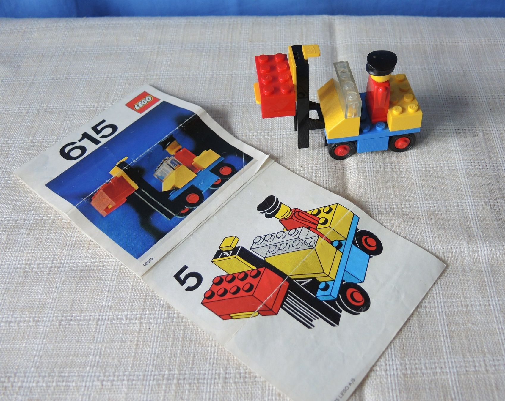 Forklift with Driver, Set 615 (1975) (Gebraucht) in Burgdorf für CHF 5 ...