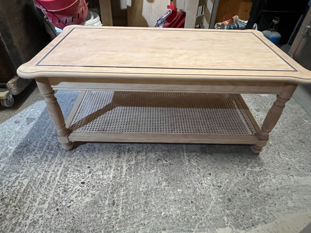 ART 986-D Table basse cannage sablé (D'occasion) à Pont-La-Ville pour ...