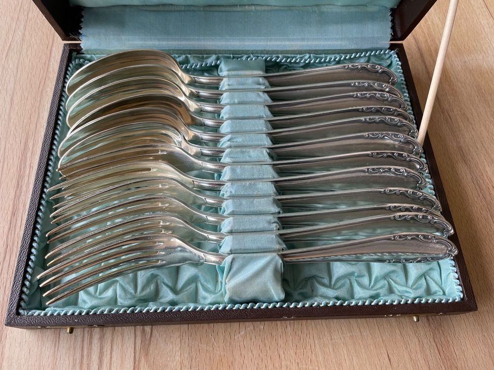 Silberbesteck Berndorf 45 - 90 L (Gebraucht) in Sirnach für CHF 20 – mit Lieferung auf Ricardo ...