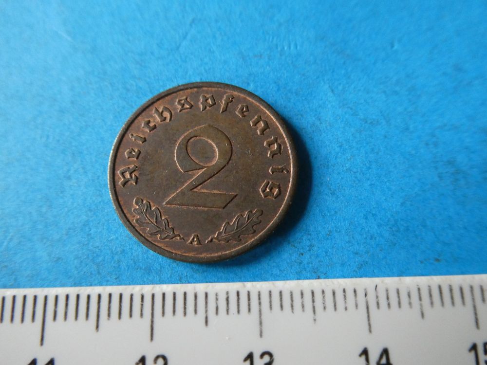 Dt. Reich 1938 A, 2 Reichspfennig | Kaufen auf Ricardo