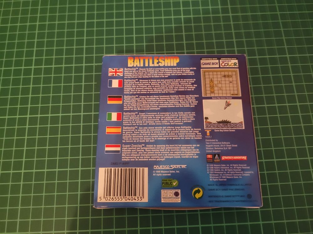 Battleship - Game Boy Color - Complete In Box - Retro!🕹️🎮 (Gebraucht ...