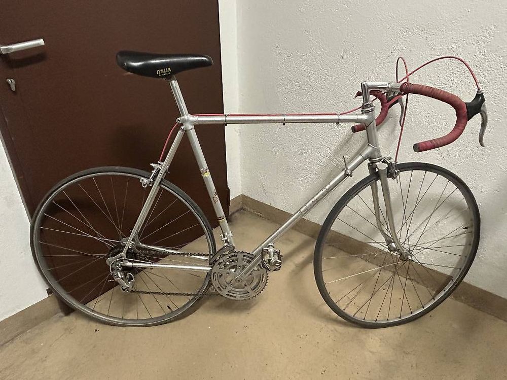 Vintage Alan Aluminium Road Bike Frame + Campagnolo Parts (Gebraucht ...