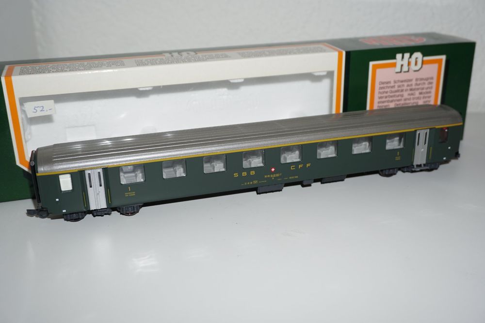 HAG 487 - SBB EW I A Personenwagen 1. Klasse H0/DC (Gebraucht) in Matten b. Interl für CHF 29 ...