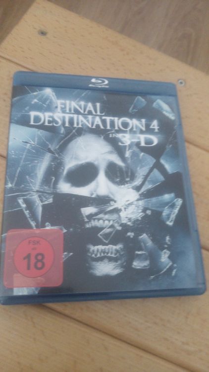 Final Destination 4 3D Blu-ray Disc UNCUT Top Zustand! (Gebraucht) in ...