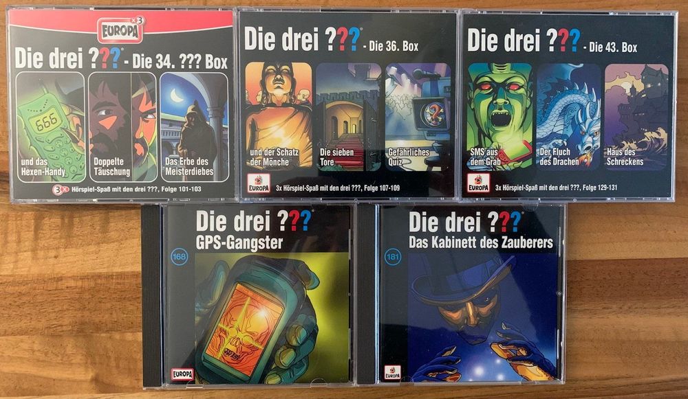 Die Drei Fragezeichen Box Mit 11 Cds Gebraucht In Wilen B Wil Für