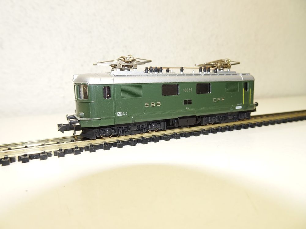 Hobbytrain Lokomotive SBB 10035 Re 4/4 Selectrix SpurN 11013 (Gebraucht ...