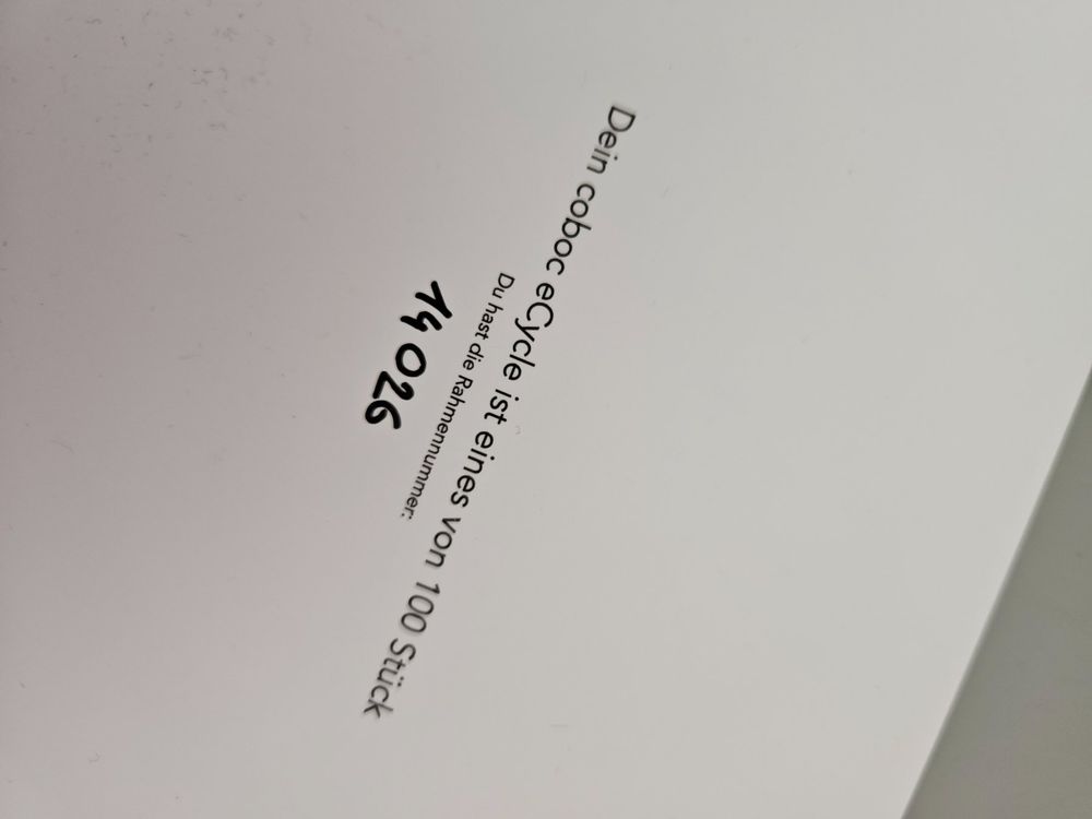 Coboc E-Bike singlespeed defekt/Bastler akku tiefenentladen (Defekt) in ...