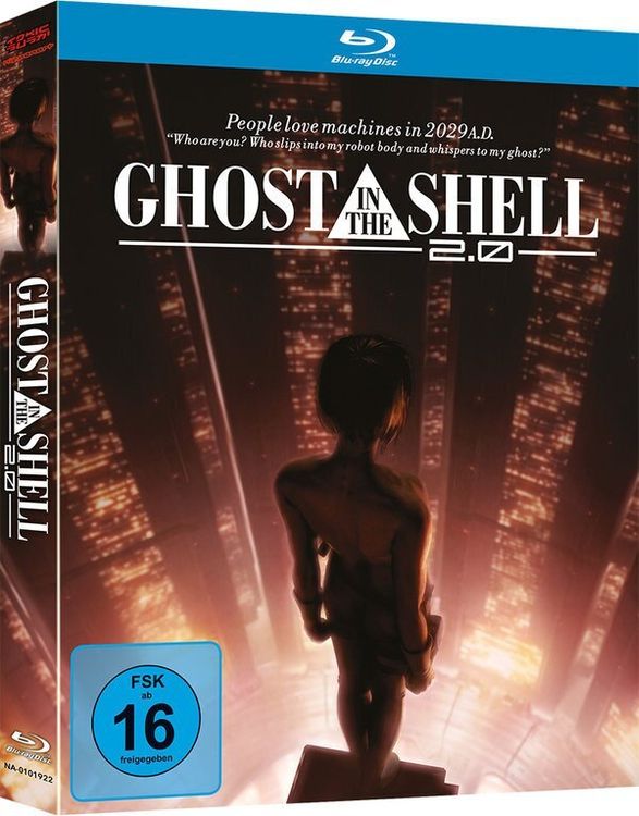 Ghost in the Shell 2.0 (2008) Oshii/Mediabook/Anime/Blu-ray (Neu ...