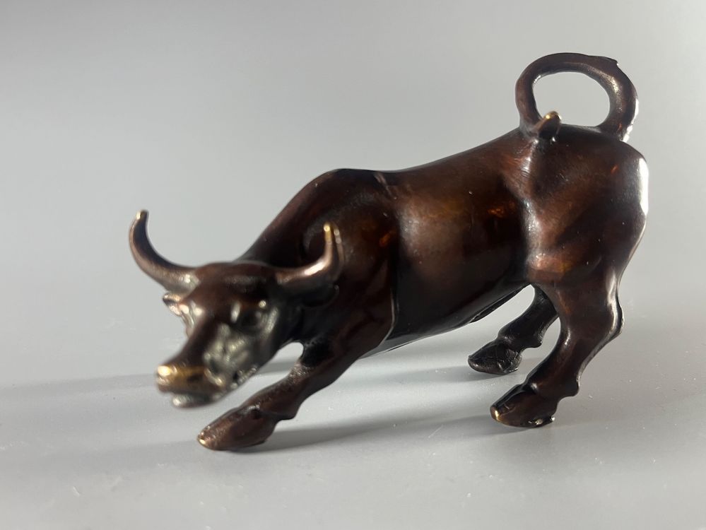 Bulle Stier Bronze Wall Street 💰 (Neu und originalverpackt) in Zürich ...