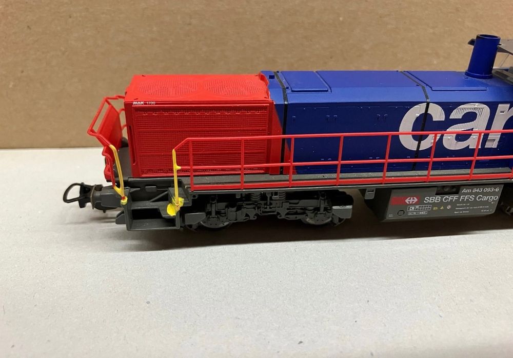 PIKO 59200 SBB Am 843 093-6 Cargo, H0 WS Digital | Kaufen auf Ricardo