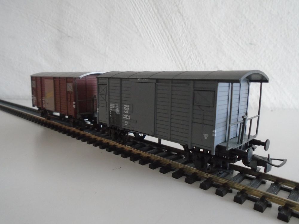 Liliput H0: Set mit 2 SBB-Güterwagen K2 bzw. Gklm, OVP | Kaufen auf Ricardo
