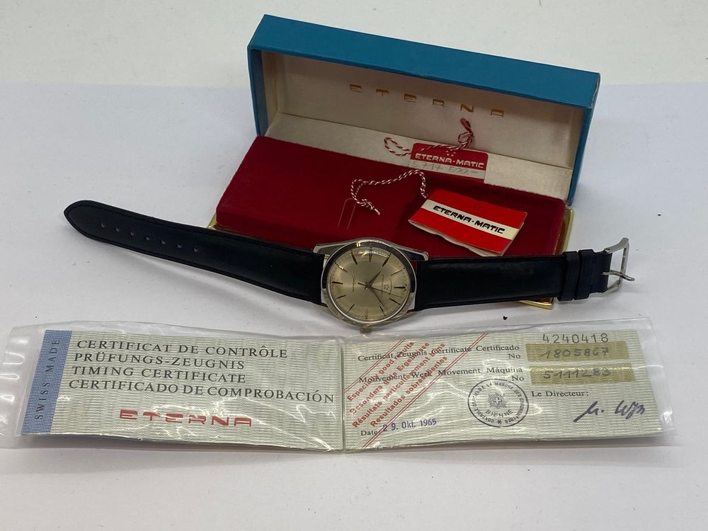 ETERNA MATIC Chronometre 35mm Fullset läuft /H429 (Gebraucht) in Bern ...