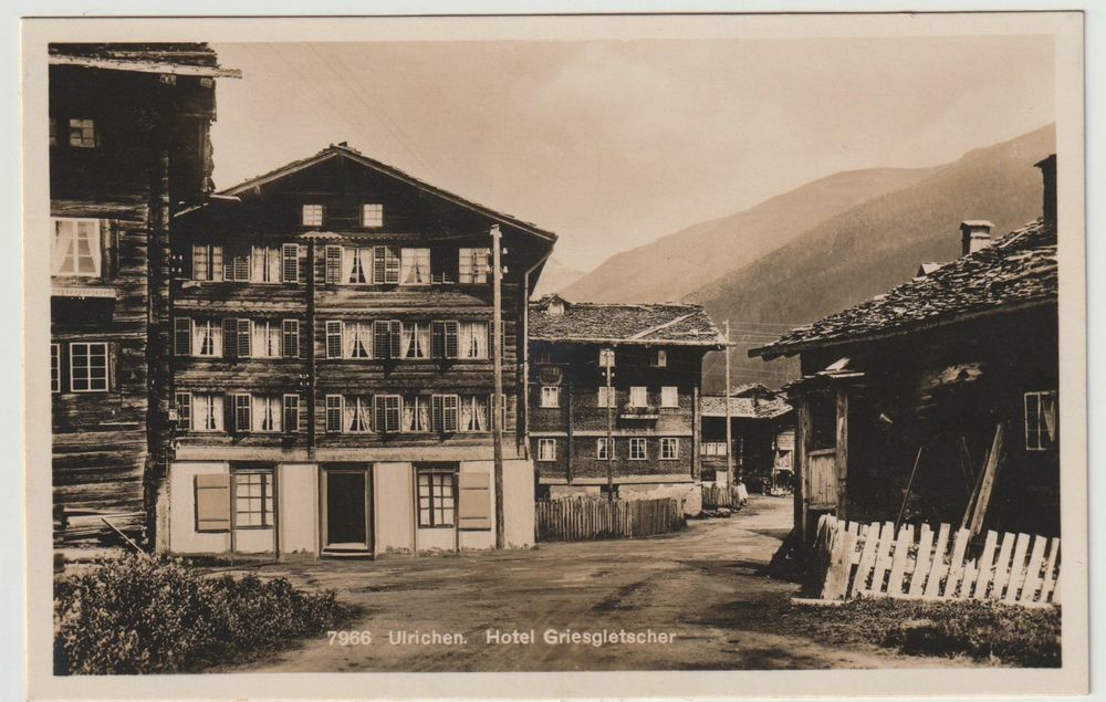Ulrichen, Hotel Griesgletscher (Gebraucht) in Bedigliora für CHF 4 ...