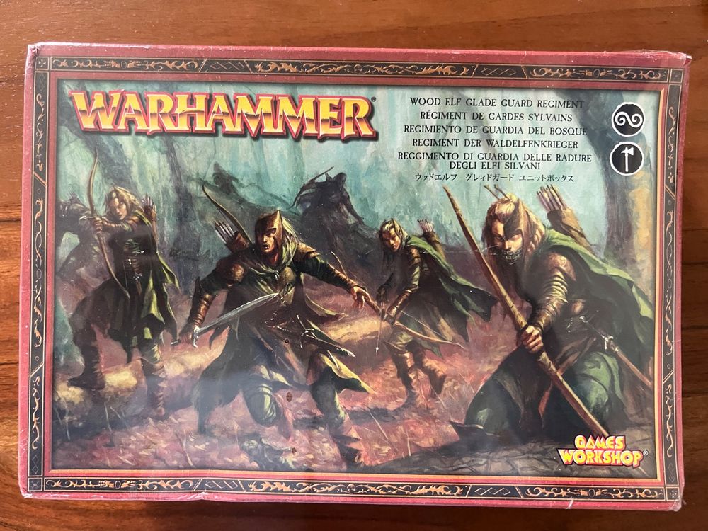 Warhammer Wood Elf Elves Glade Guard Regiment sylvaneth (Neu und ...