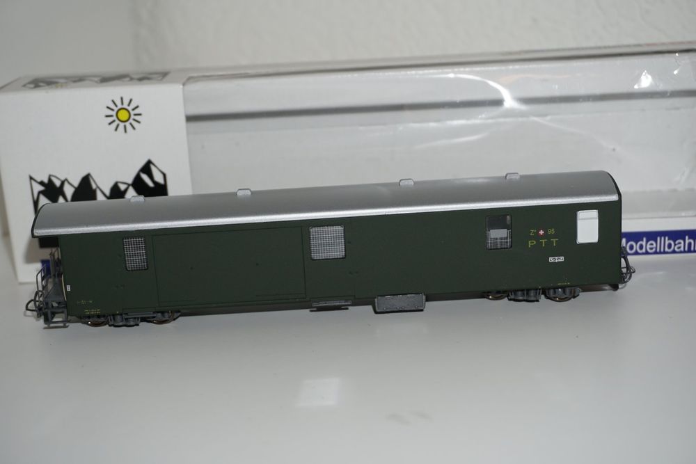 D+R 23095 - RhB Z 95 Postwagen grün H0m | Kaufen auf Ricardo