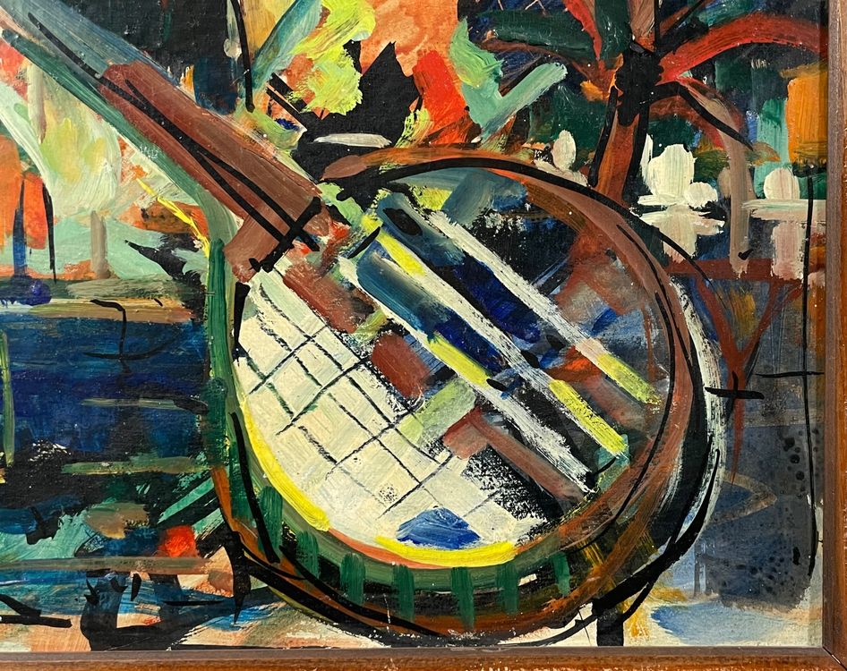 Interessantes Top Gemälde unleserlich Signiert | Kaufen auf Ricardo