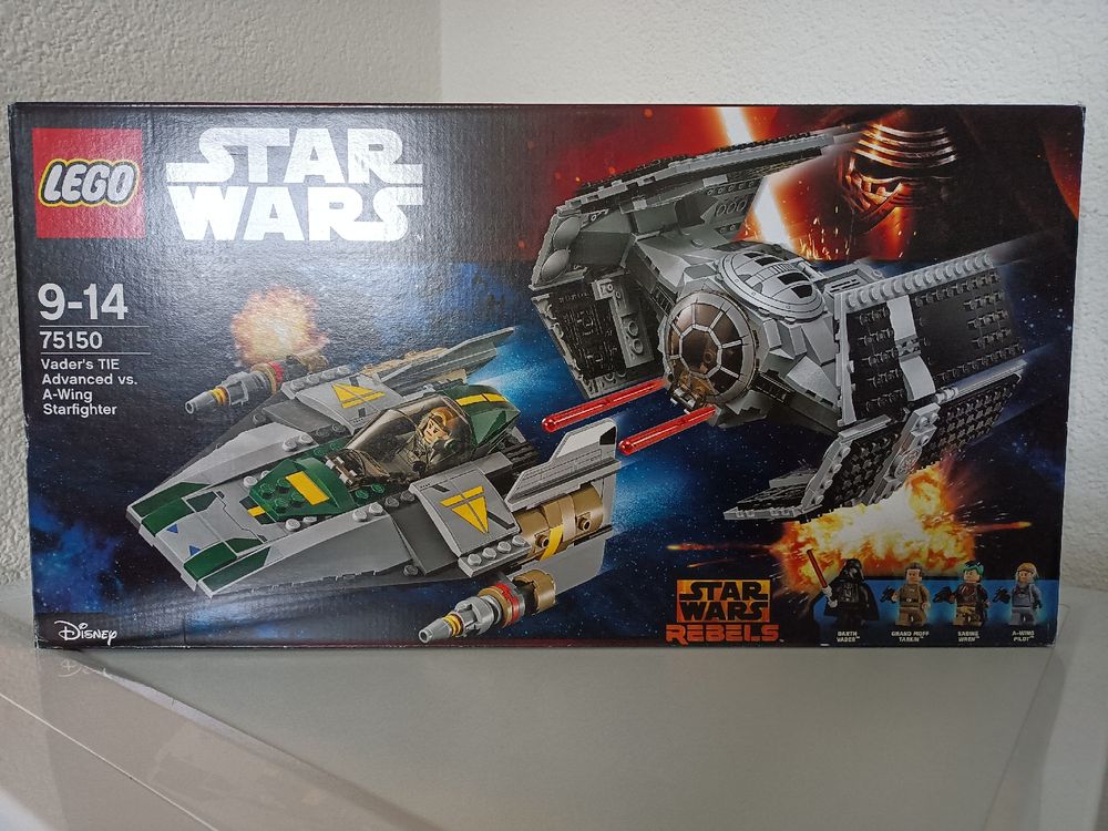 Star Wars LEGO 75150 Vader's TIE Advance vs A-Wing Neu/OPV | Kaufen auf ...