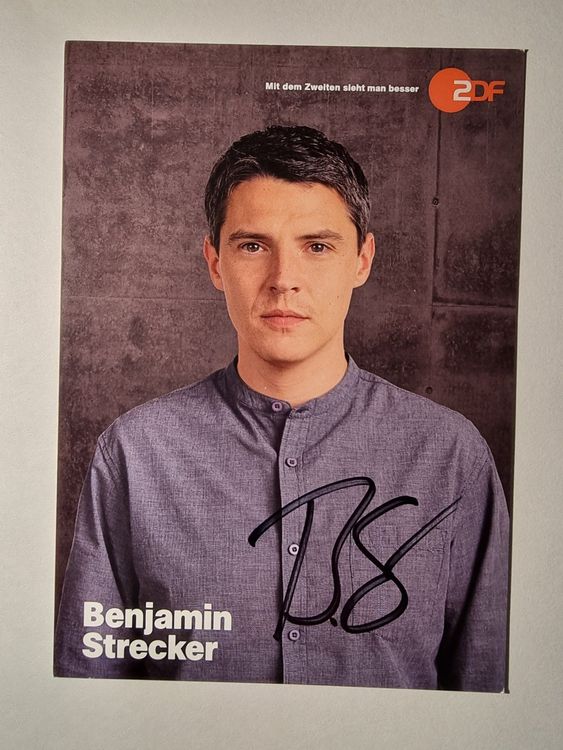 Benjamin Strecker Originalautogramm (Gebraucht) in Winterthur für CHF 3 ...