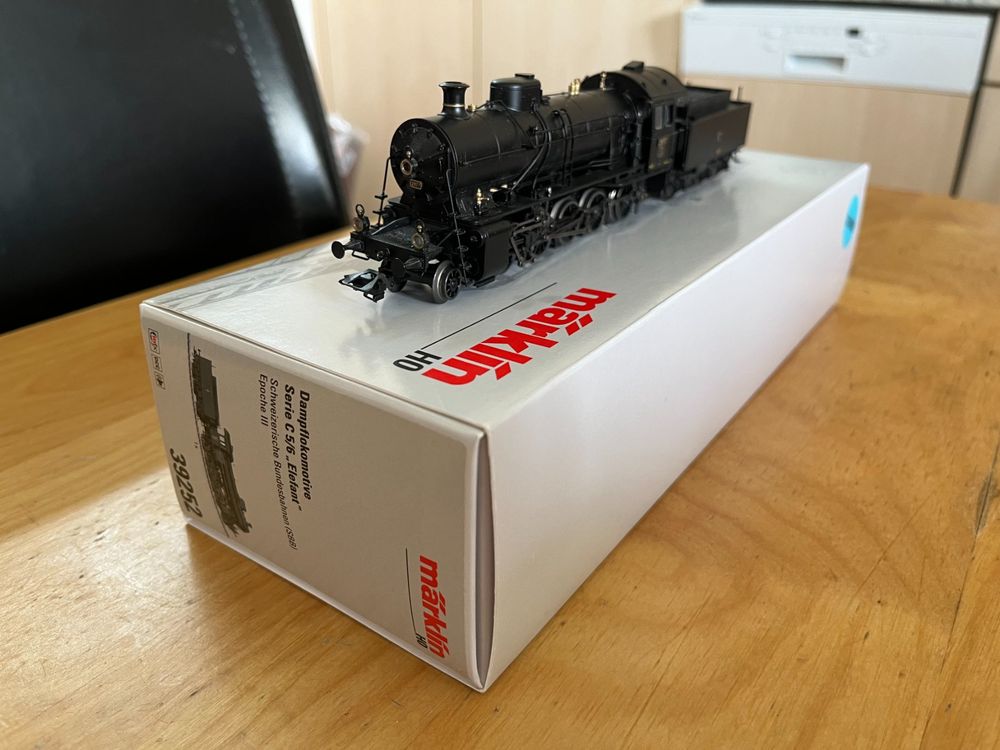 Märklin 39252 C 5/6 2977 Elefant SBB, HO WS Digital Sound (Gebraucht ...