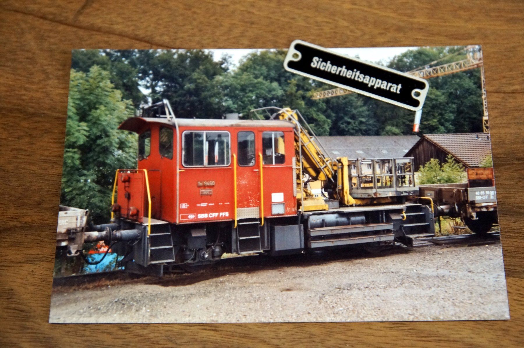 SBB Tm III Nr. 9460 mit Arbeitsbühne - 2005 (Foto) (Gebraucht) in Schönenwerd für CHF 5 – mit ...