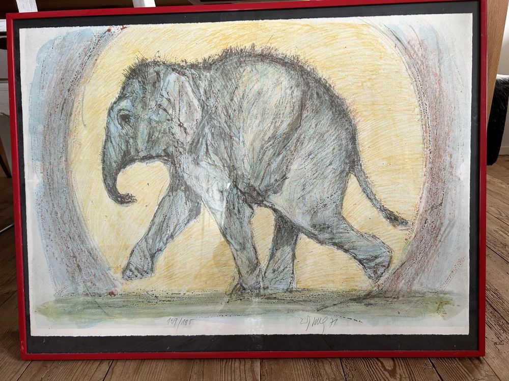 Fritz Hug Lithographie (Gebraucht) in Niederwil SO für CHF 149 – mit Lieferung auf Ricardo kaufen