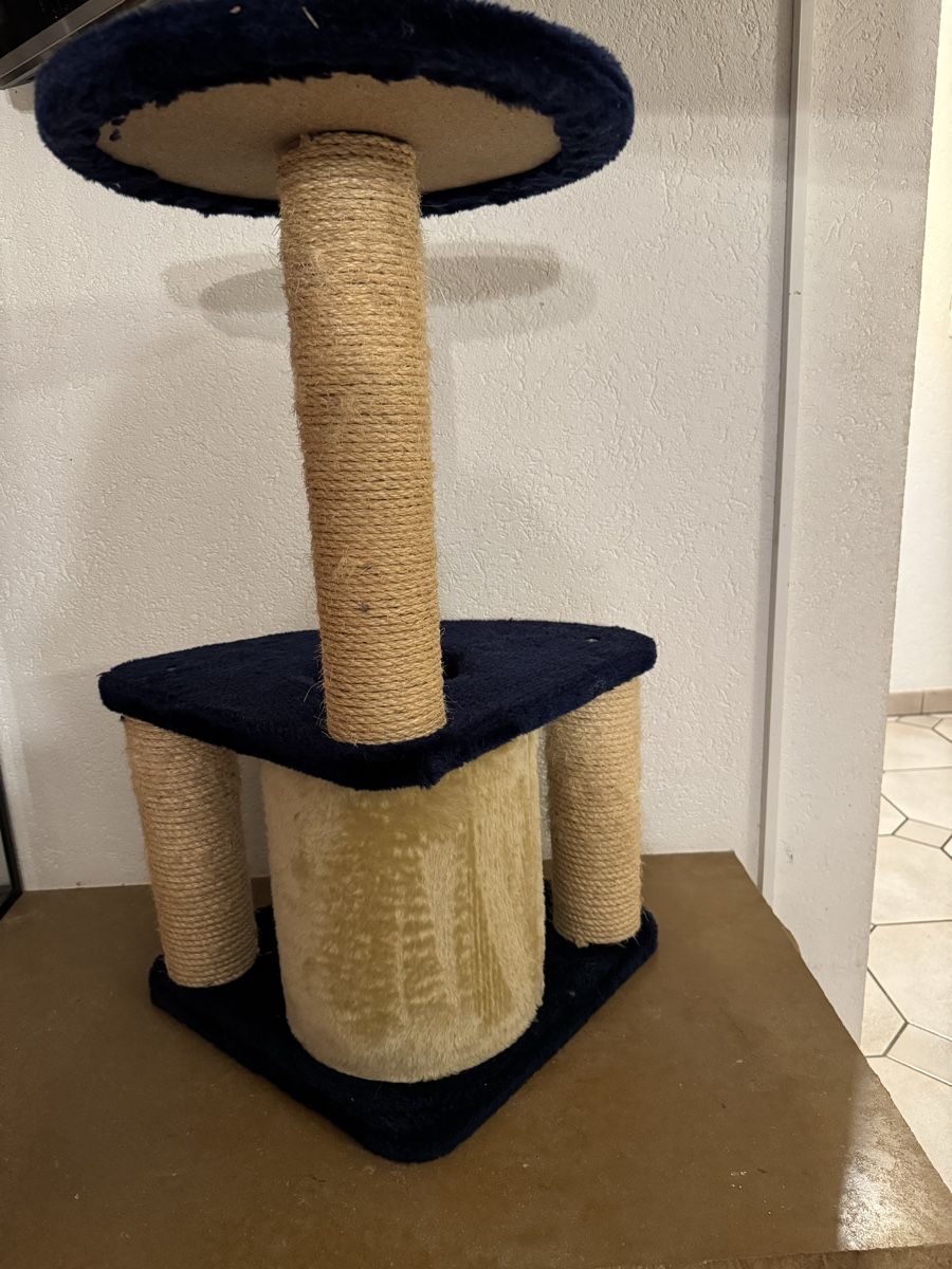 Arbre pour chat (D'occasion) à Montsevelier pour CHF 30 – avec ...