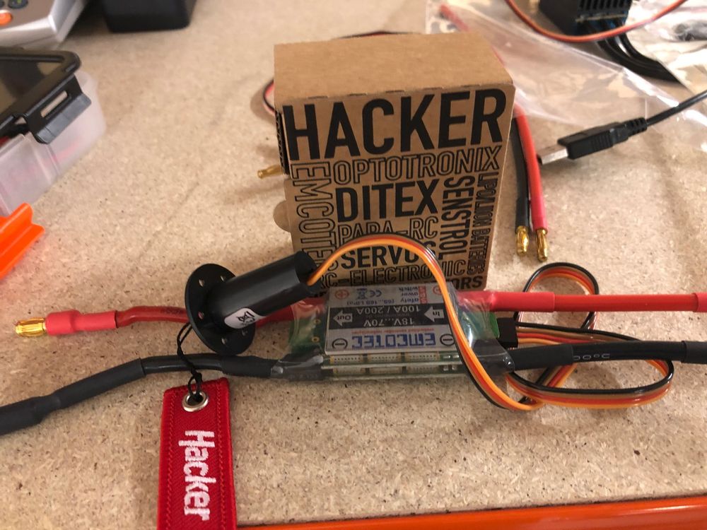 EMCOTEC Power switch 100-200A mit Magnetschaltung "Hacker" (Neu (gemäss ...