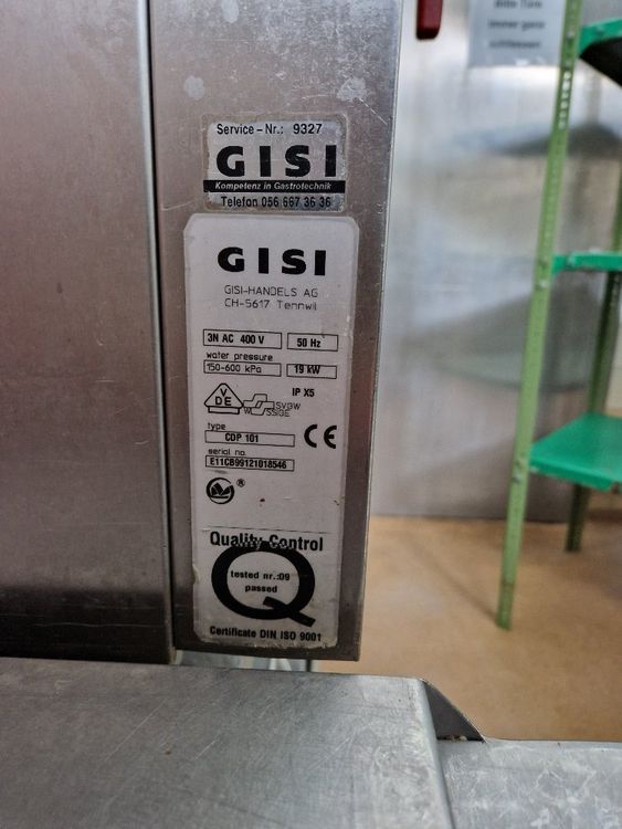 Kombi Steamer Gisi 10er, ähnlich Rational (Gebraucht) in Flawil für CHF ...