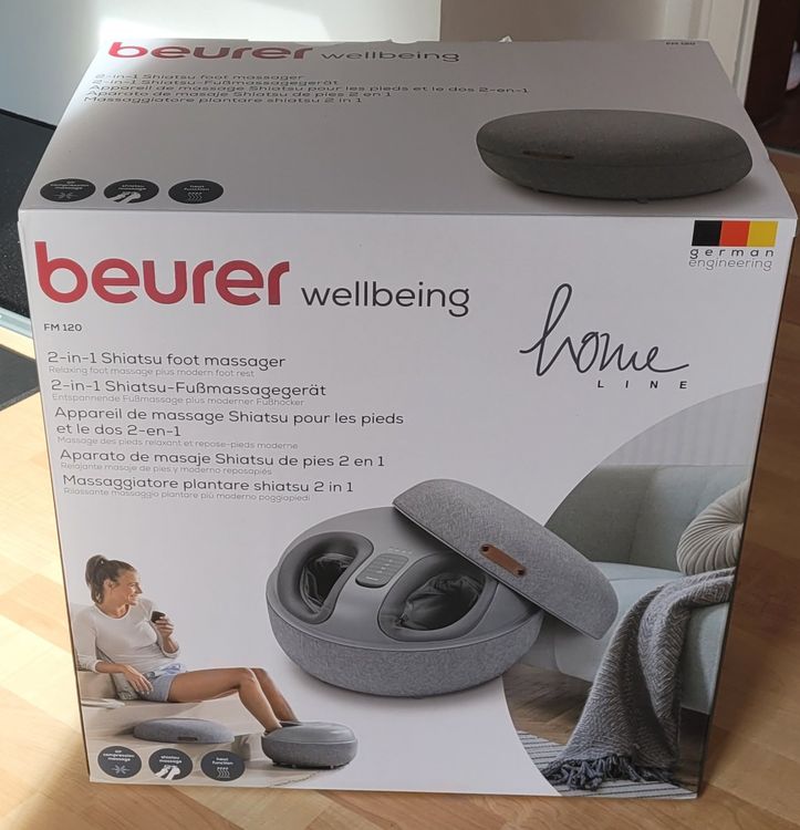 Neues Beurer FM 120 Shiatsu Fussmassagegerät | Kaufen auf Ricardo