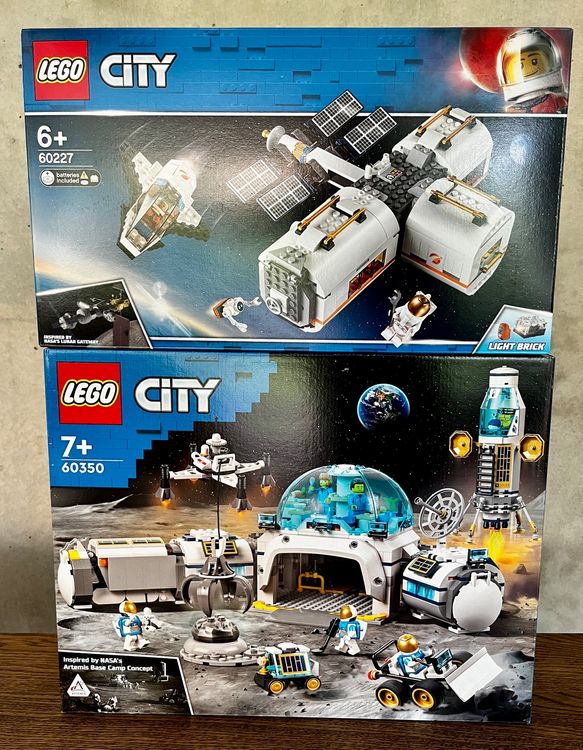 LEGO City Lunar Space Station (60227) Moon Research (60350) | Kaufen ...