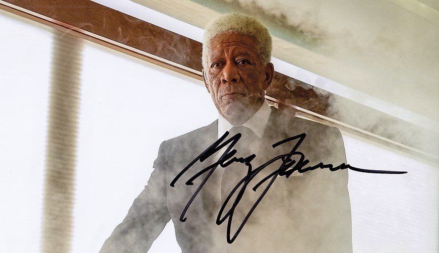 MISSION IMPOSSIBLE Morgan FREEMAN / AUTOGRAMM (Gebraucht) in Egg b ...