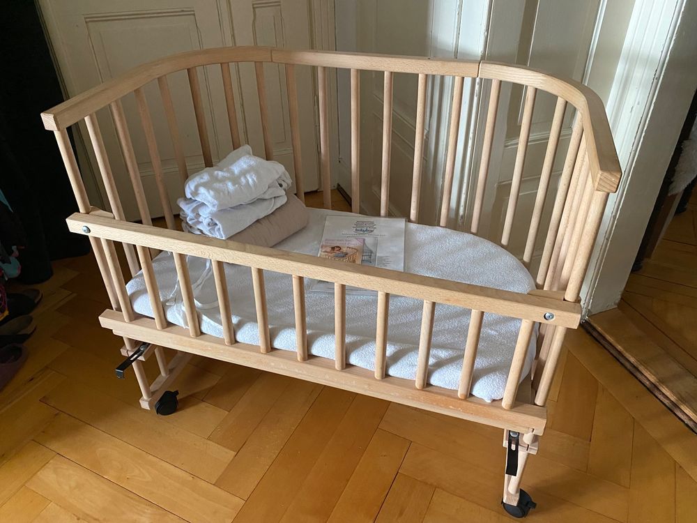 Baby Bay Maxi Beistellbett Buche natur | Kaufen auf Ricardo