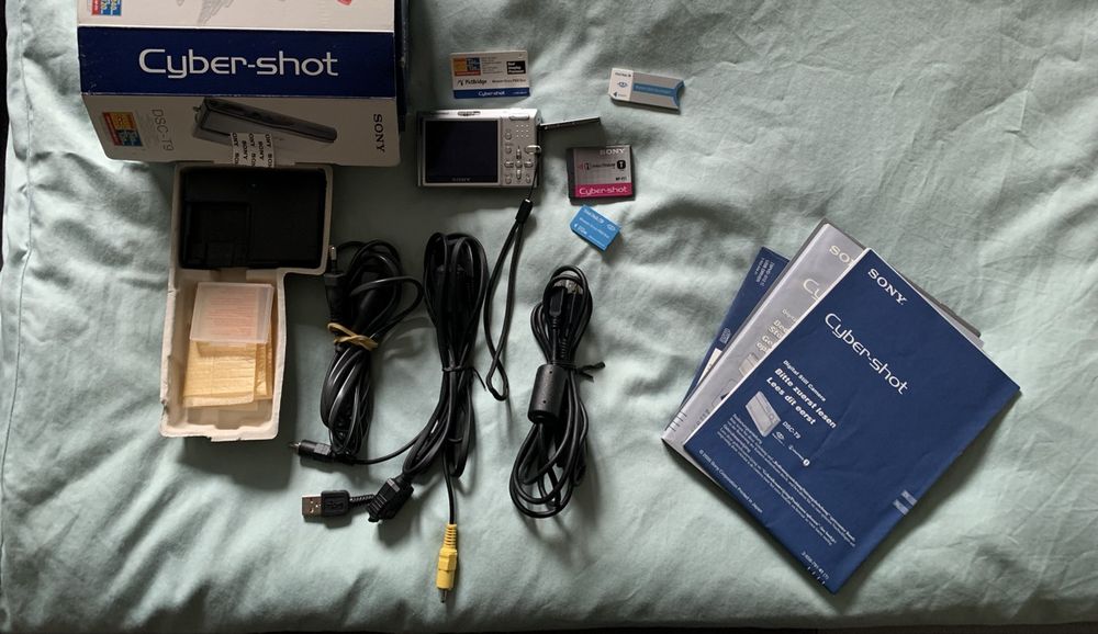 Sony Cyber-shot DSC-T9 Digitalkamera mit Zubehör, Top! (Gebraucht) in ...