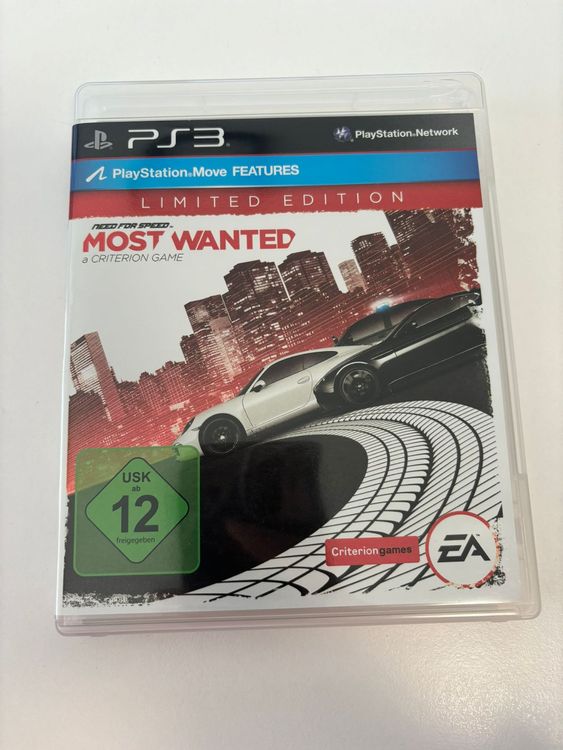Need for Speed Most Wanted (Limited Edition) (PS3) (Gebraucht) in ...