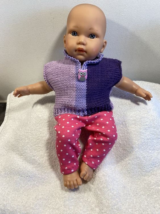 Garnitur, Shirt und Leggins, Gr. 30/32 cm, Li Baby Born 💜 (Neu (gemäss Beschreibung)) in ...