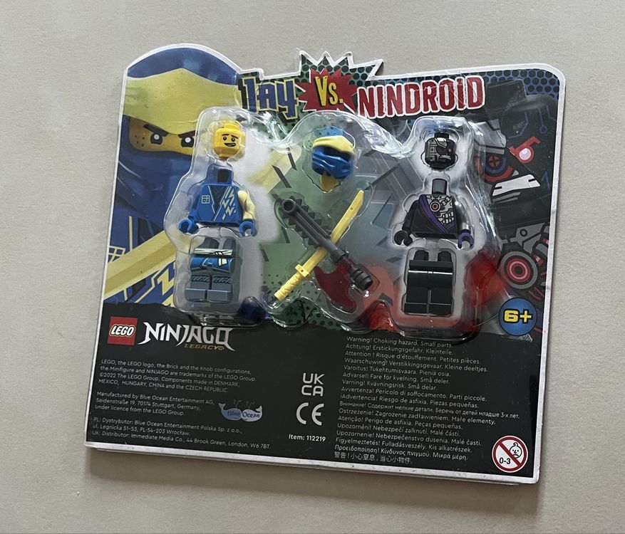LEGO Ninjago Legacy: Jay vs. Nindroid - Minifiguren (Neu (gemäss ...