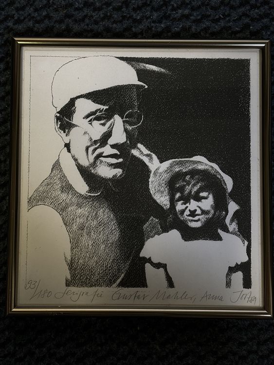 Serigraphie 93/180 GUSTAV MAHLER / ANNA JOST (Gebraucht) in Konolfingen ...