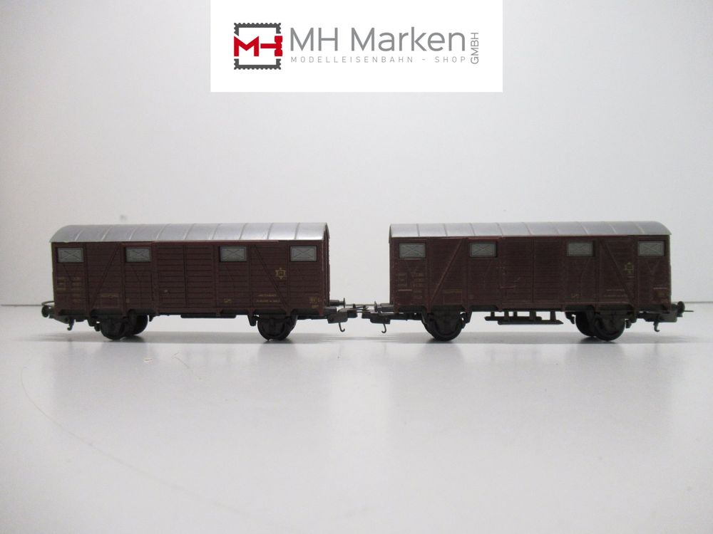 Lima 2er Set gedeckte Güterwagen 84758 der SNCF ohne OVP DC (Gebraucht) in Basel für CHF 12 ...