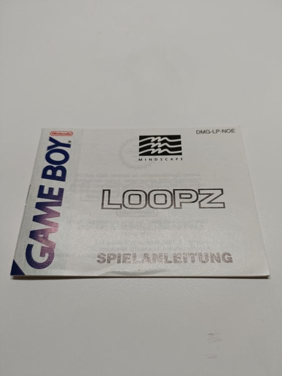 Nintendo Spieleberater Loopz Gameboy | Kaufen auf Ricardo