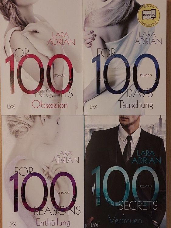 Buchreihe FOR 100 Days v. Lara Adrian, 4 Romane Liebe/Erotik | Kaufen ...