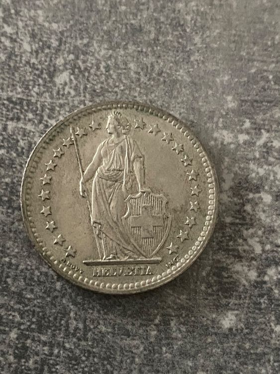 2 Franken 1958 rar (Gebraucht) in Wallisellen für CHF 8 – mit Lieferung auf Ricardo kaufen