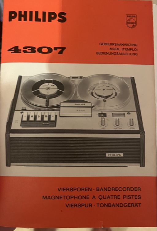Philips 4307 Bandrecorder (Gebraucht) in Selzach für CHF 1 – mit ...