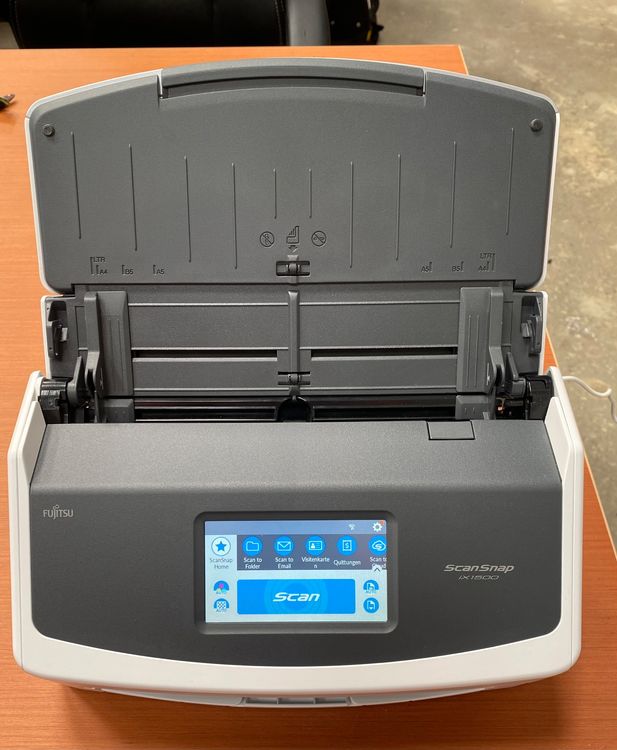 Fast neue; Dokumentenscanner Fujitsu ScanSnap ix1500. (Gebraucht) in ...
