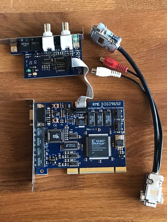 RME Profi Audio PCI Karte inkl. Extension 3x Adat In/Out | Kaufen auf ...