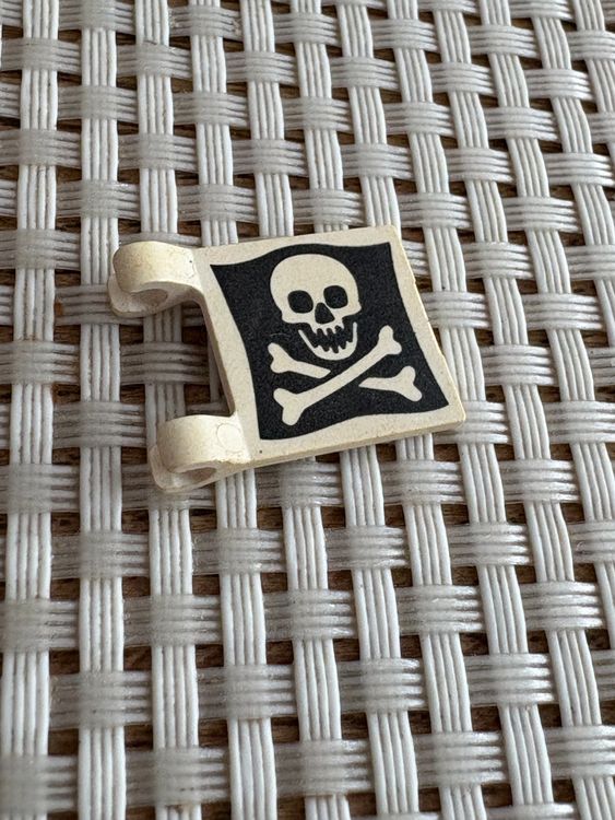 Lego Piraten kleine Flagge Fahne Fort Wimpel Flag | Kaufen auf Ricardo