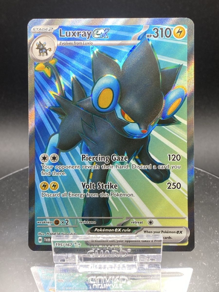 Pokémon Luxray EX [ENG] Twilight Masquerade Ultra Rare #195 (Neu ...